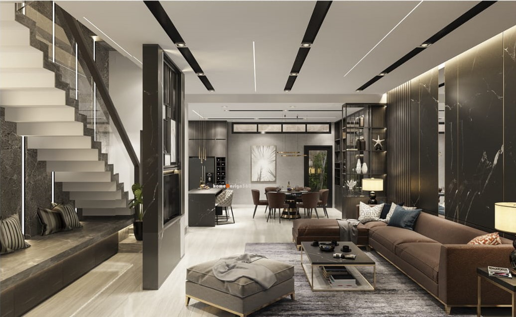 Thiết kế nội thất, kiến trúc nhà phố anh Kha Q12 TPHCM - Thiết kế nội ...